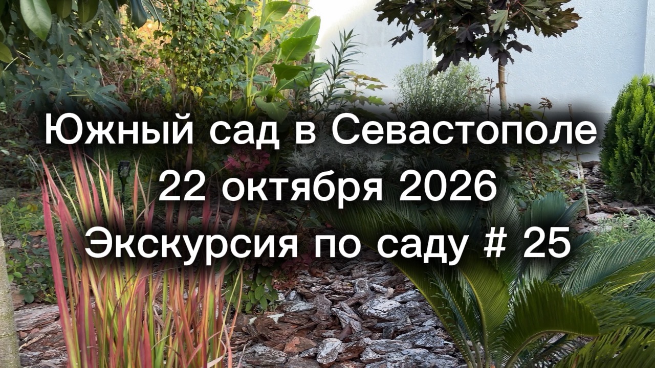 Экскурсии по саду