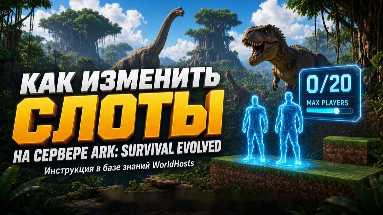 Настройка сервера ARK: Survival Evolved