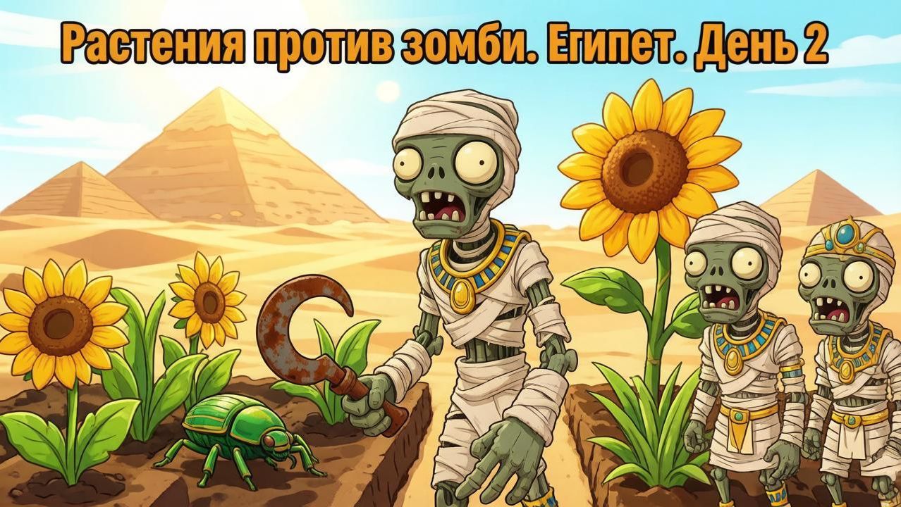 Растения против зомби.