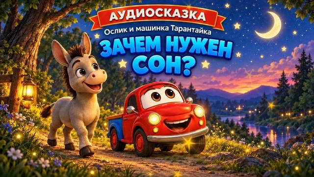 АУДИОСКАЗКИ: Ослик и машинка Тарантайка