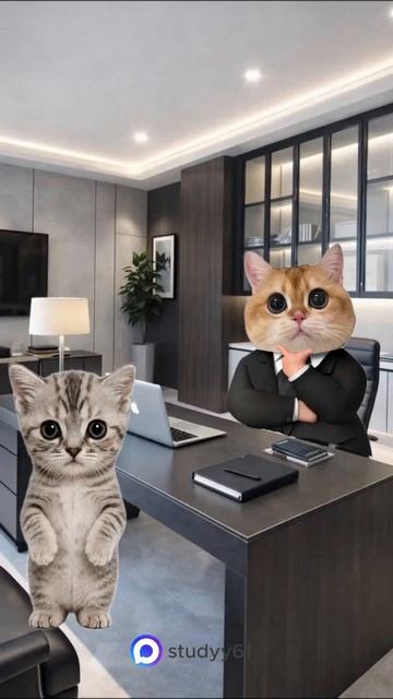котята поесняют