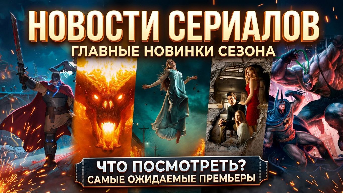 Сериальные новости Zа неделю