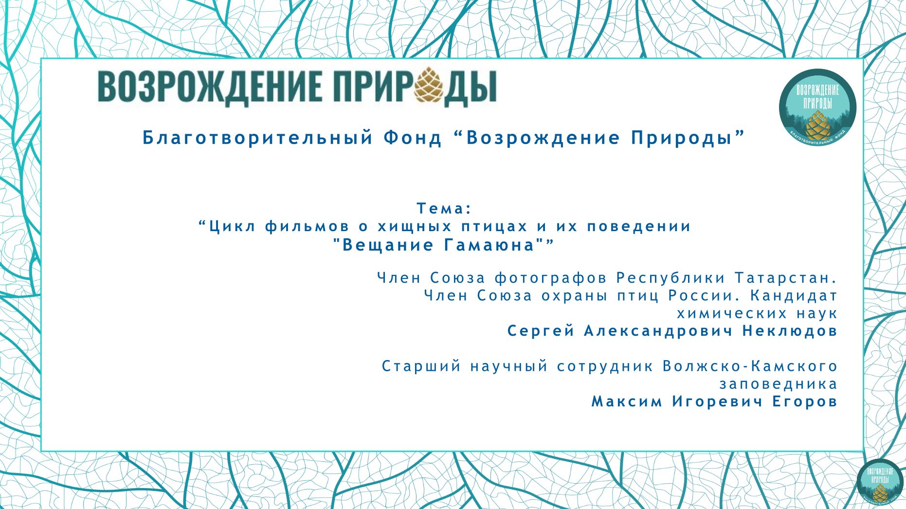 Цикл эколого-просветительских лекций на тему важности бережного отношения к природе