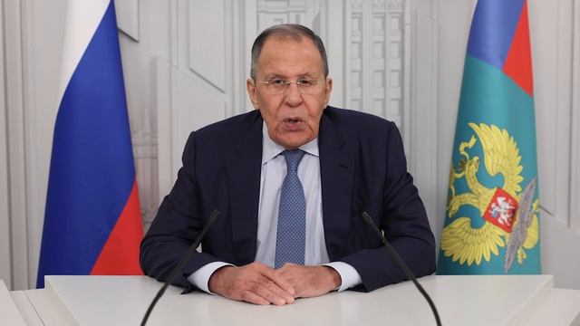 Министр иностранных дел РФ С.В.Лавров