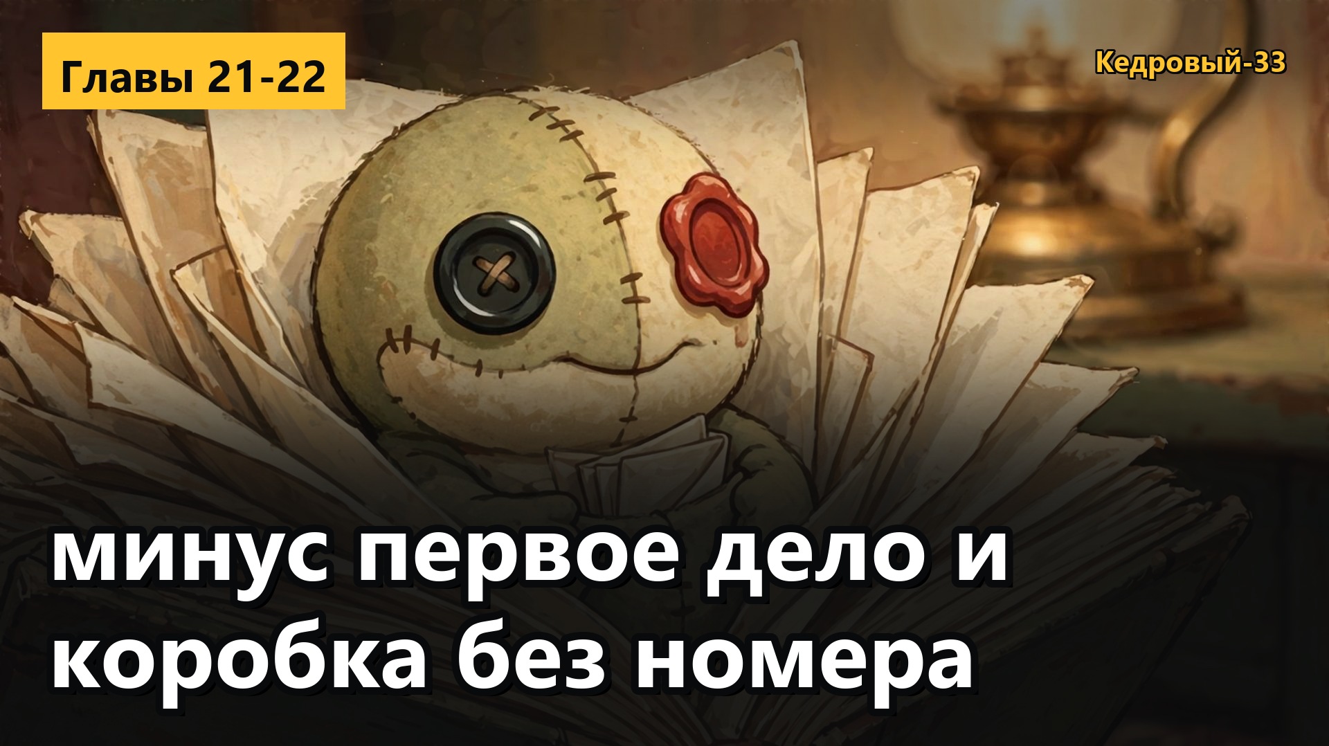 Кедровый-33 · аудиорассказ, часть II