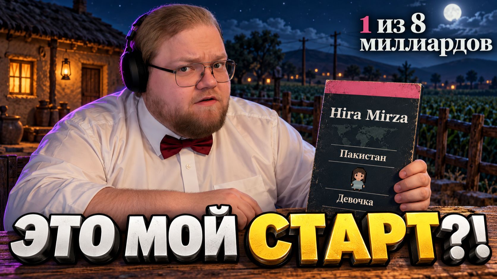 1 из 8 миллиардов