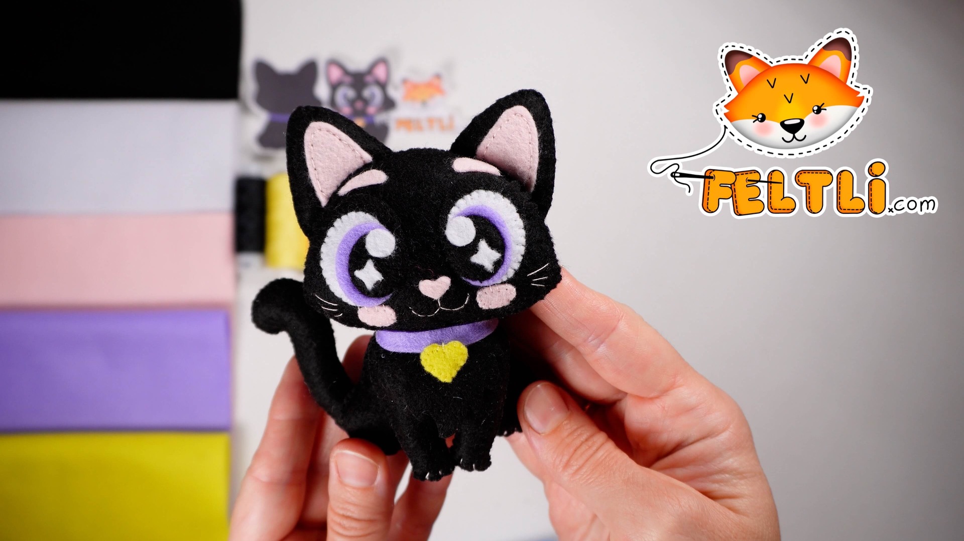 Поделки из фетра на Хеллоуин
