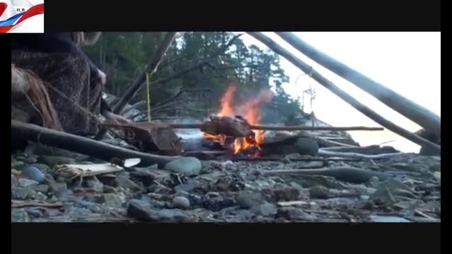 Приготовление курицы в походе