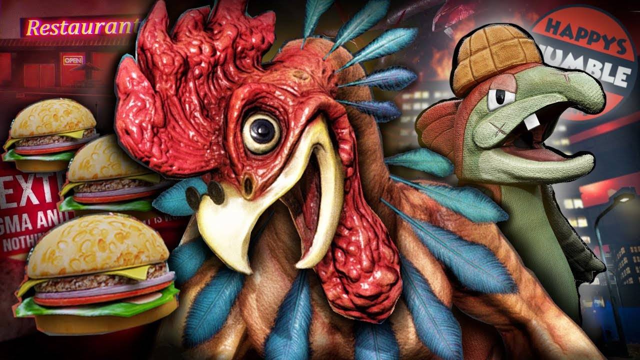 ЖАРЕНЫЙ ПЕТУХ ЧАРЛИ ► HAPPY'S HUMBLE BURGER FARM #10