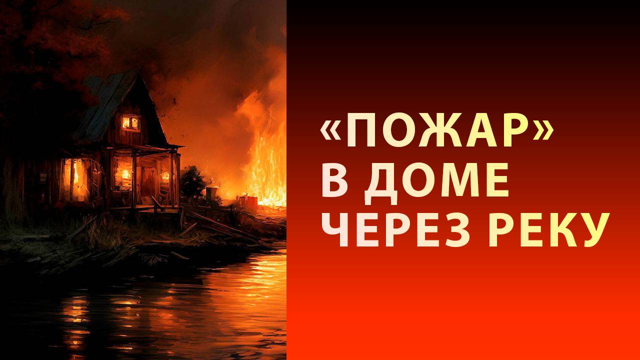 Степени вовлеченности в критическую ситуацию. «Пожар» в доме через реку