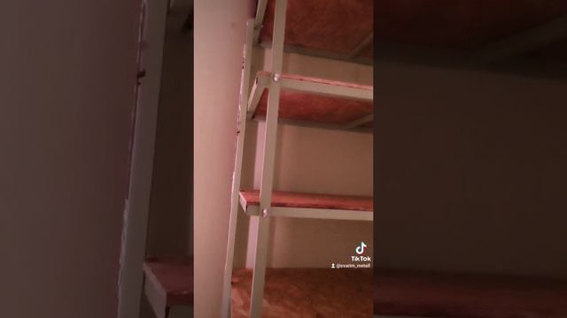 Стеллаж в тамбур I Металлический стеллаж I Собственное производство