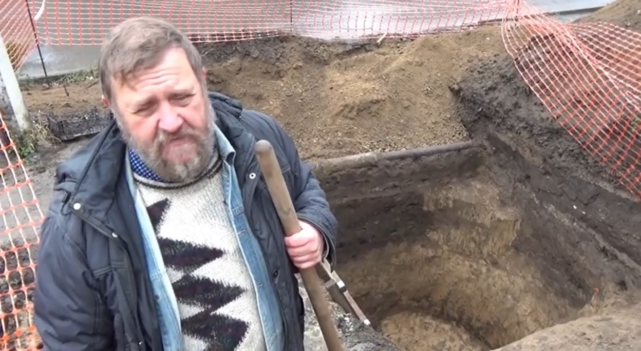 Раскоп на улице Лермонтова, 43