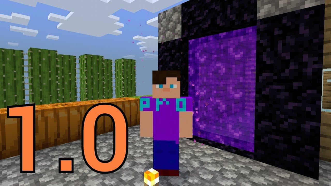 Sky block, но я могу пользоваться вещами только из 1.0