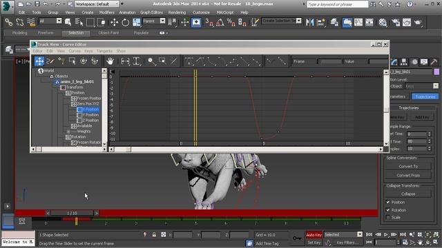 10. Finalizing the legs
