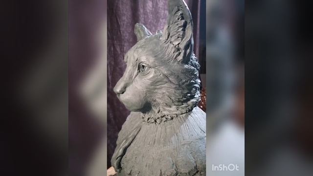 InShot_20230507_222139567.mp4ра кот в шляпе. Рабата над деталями. Лепка скульптуры из пластилина