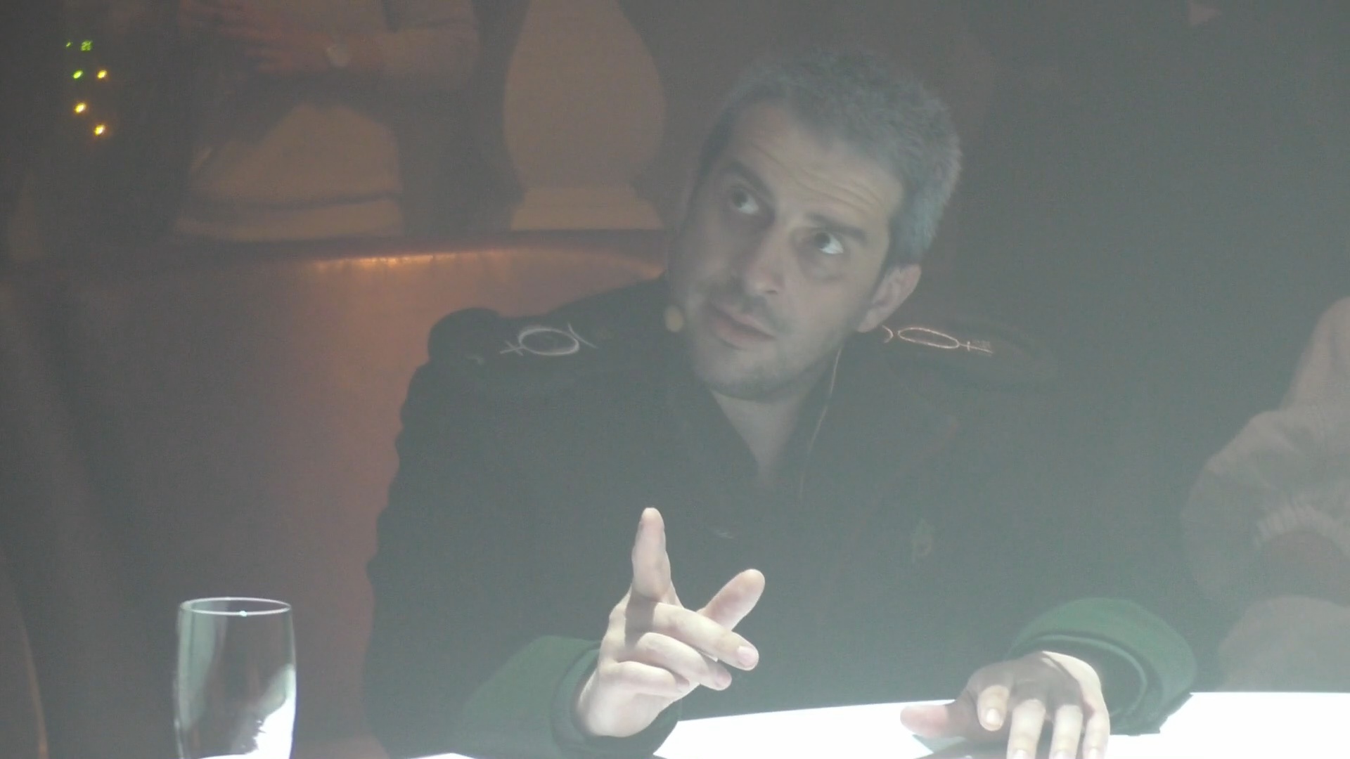 Опера-променад "Пиковая Дама" на Яузе 21.05.2022 – Сцена в игорном доме. Германн - Петр Налич