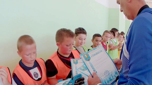 Награждение призеров турнира по футзалу (17.09.23)