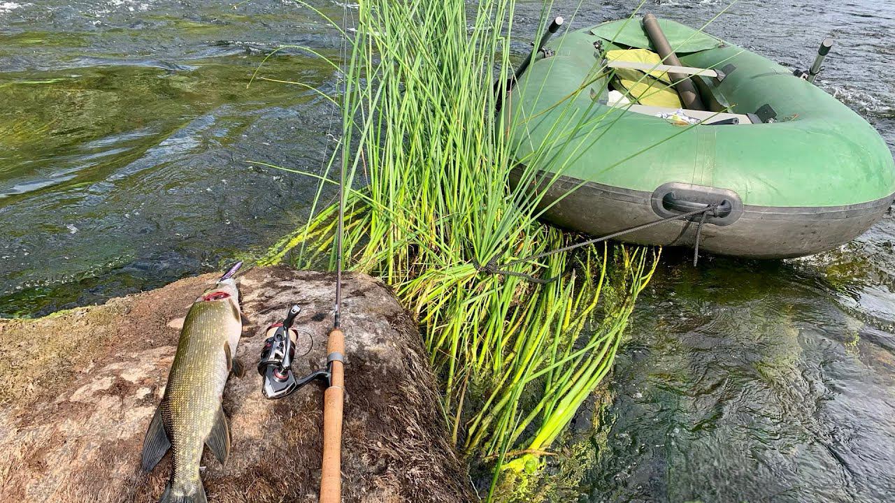 Сплав на «убитой» лодкеРыбалка на голавля.
