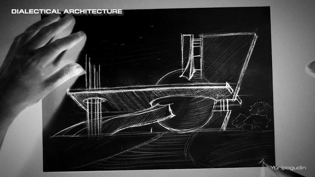 Yuripogudin - Architectural fantasia 12.01.24 | Dialectical architecture. Диалектическая архитектура