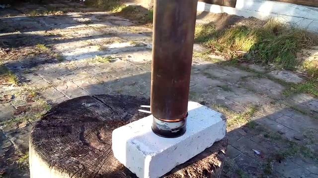 Печь на дизельном топливе. Хорошая идея.