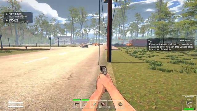 НОВАЯ выживалка первый взгляд Deadly Flare