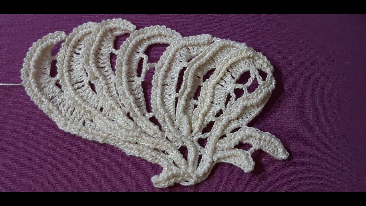 Цветок крючком . ЦВЕТОК АСТРА крючком.ЧАСТЬ1.МК.ИРЛАНДСКОЕ КРУЖЕВО. Мотив крючком .