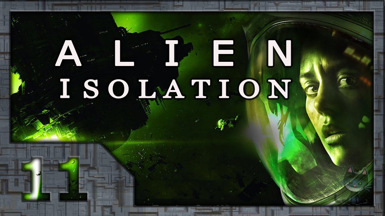 Alien: Isolation # 11. Западня в серверной.