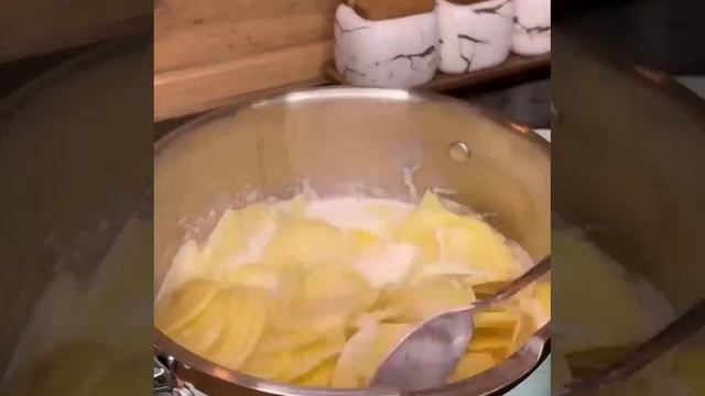 Картофельный гратен