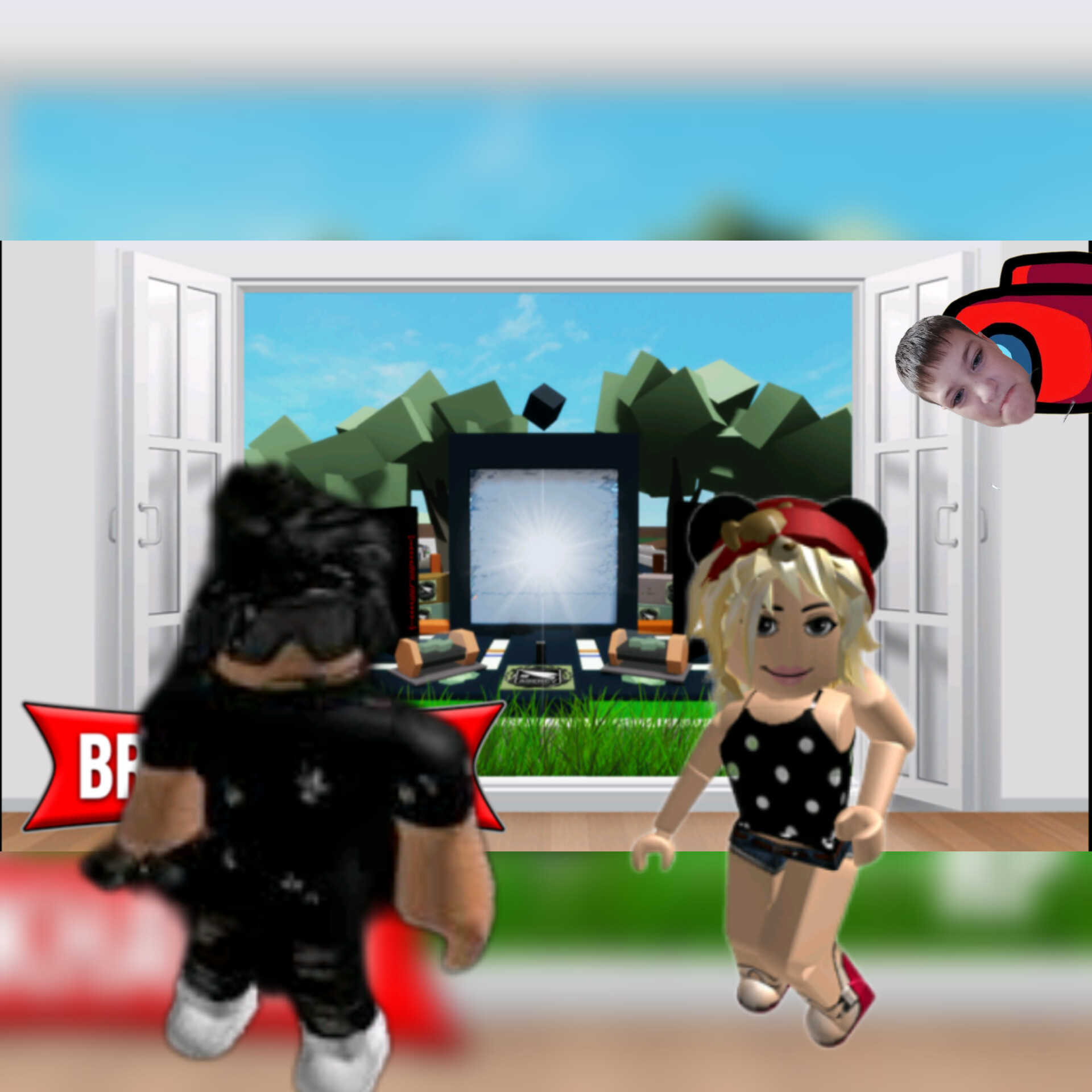 Жизнь обычной пары ~Brok heven~ #roblox