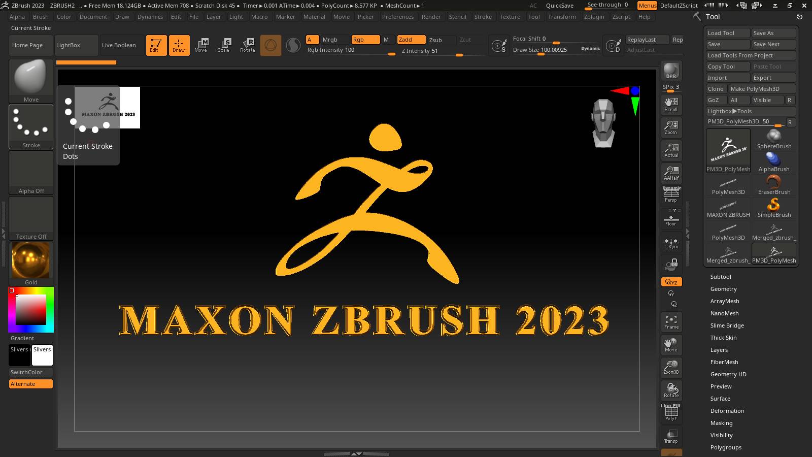 ZBRUSH. БЫСТРЫЙ СТАРТ.