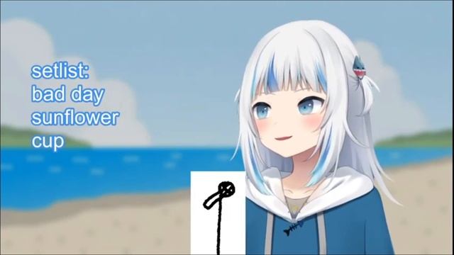 [Hololive - Gawr Gura] Plain White T's - Hey There Delilah