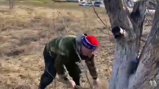 В Рыбно-Слободском районе прошёл необычный субботник с участием родителей школьников.