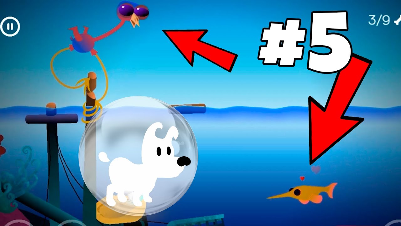 Собака кусака. Сны пёсика Мимпи на канале РаббитГуд. Mimpi Dreams. Прохождение игры.