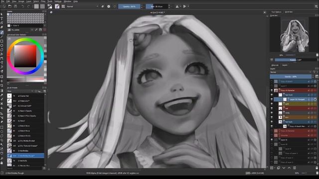 SPEEDPAINT Krita