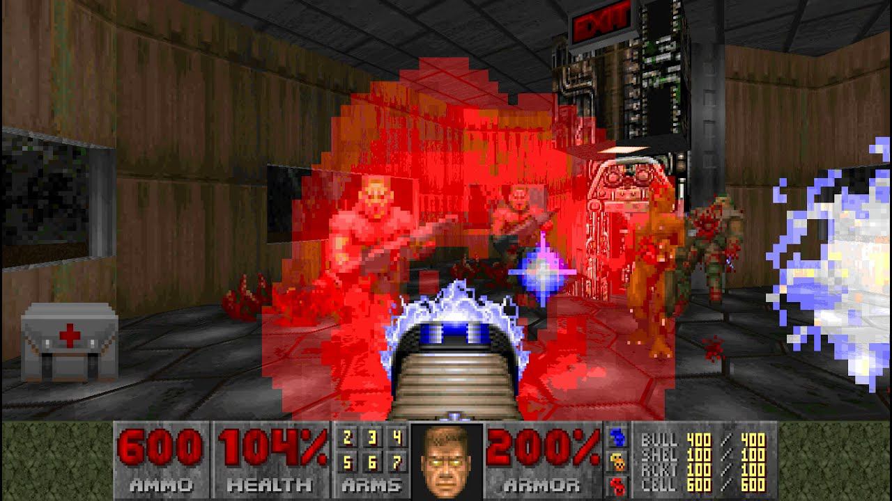 Прохождение Doom Эпизод 1 По колено в мертвецах Атомная станция #2