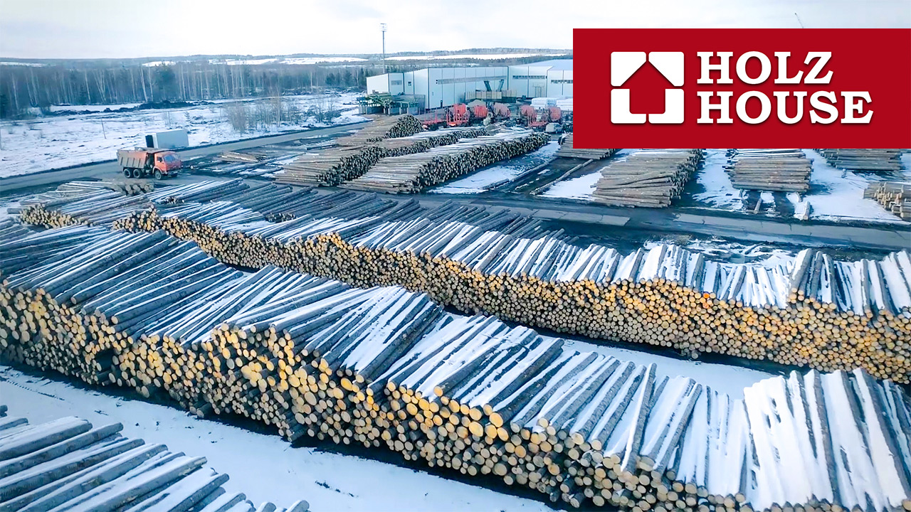 HOLZ HOUSE. 1-я очередь (лесопиление) 3-го завода компании по производству клееного бруса