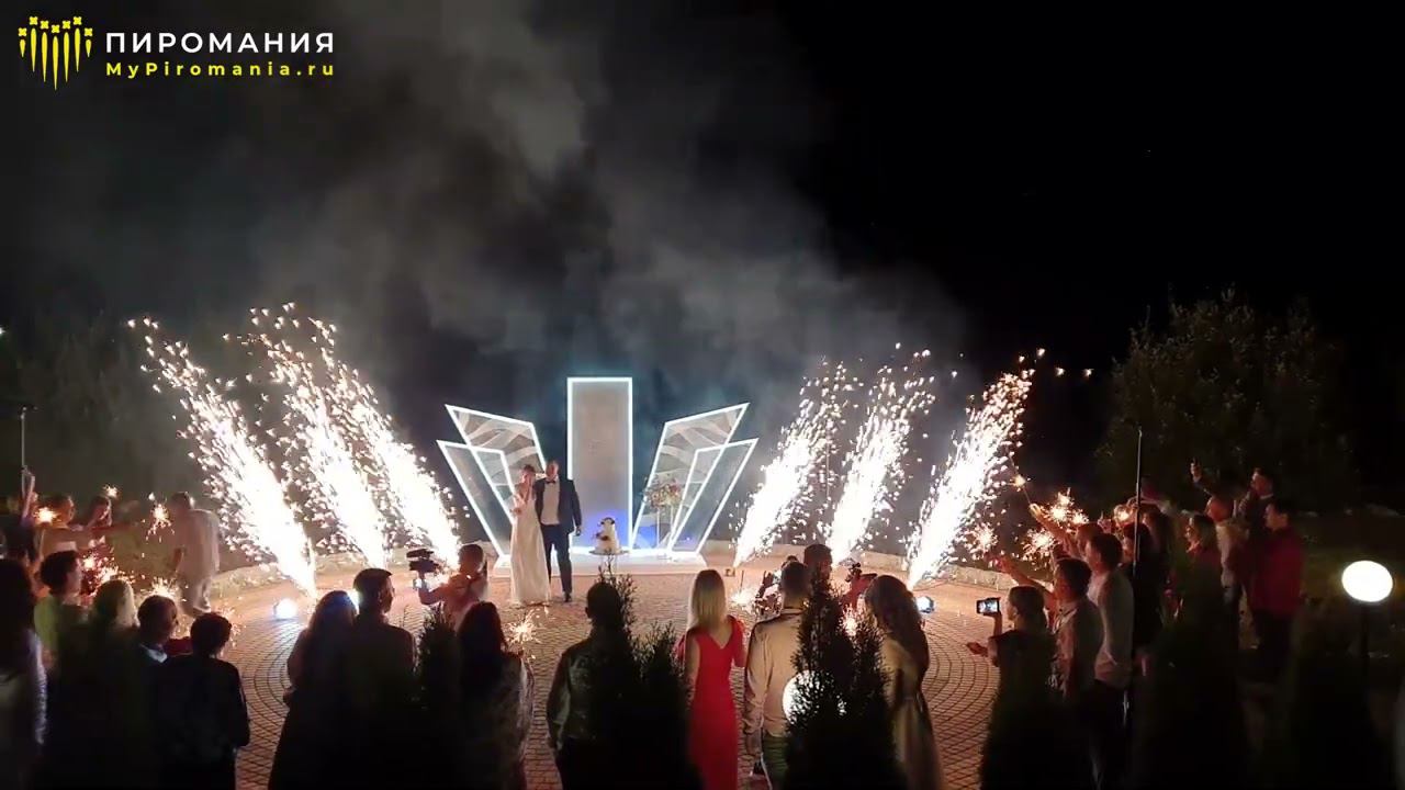 Фонтаны. Светильники. Презентация торта.