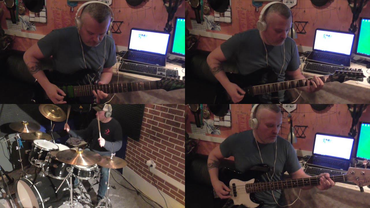 Death Overactive Imagination All Band Cover OneManBand Gene Hoglan Chuck Schuldiner