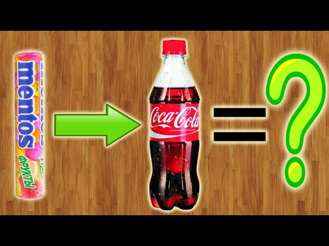 СДЕЛАЛИ ФОНТАН ИЗ КОЛЫ И МЕНТОСА! ПОЧЕМУ МЫ ОБЛИЛИСЬ КОЛОЙ?