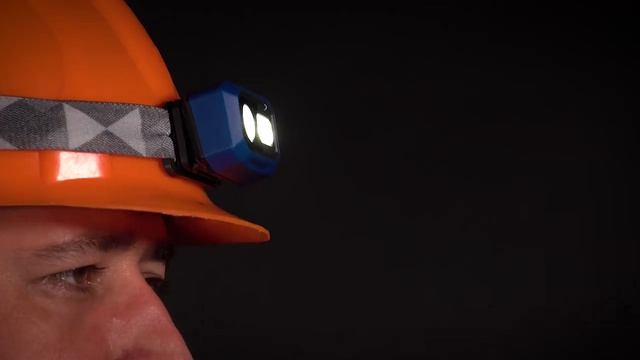 Фонарик налобный светодиодный с сенсором движения HL-6566