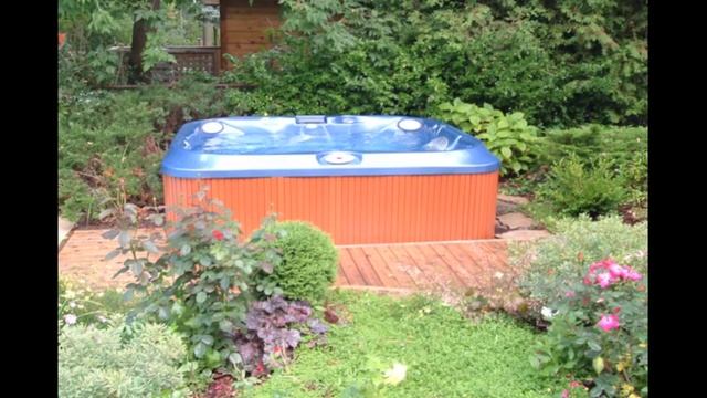 СПА бассейны Jacuzzi - варианты установки на открытом воздухе