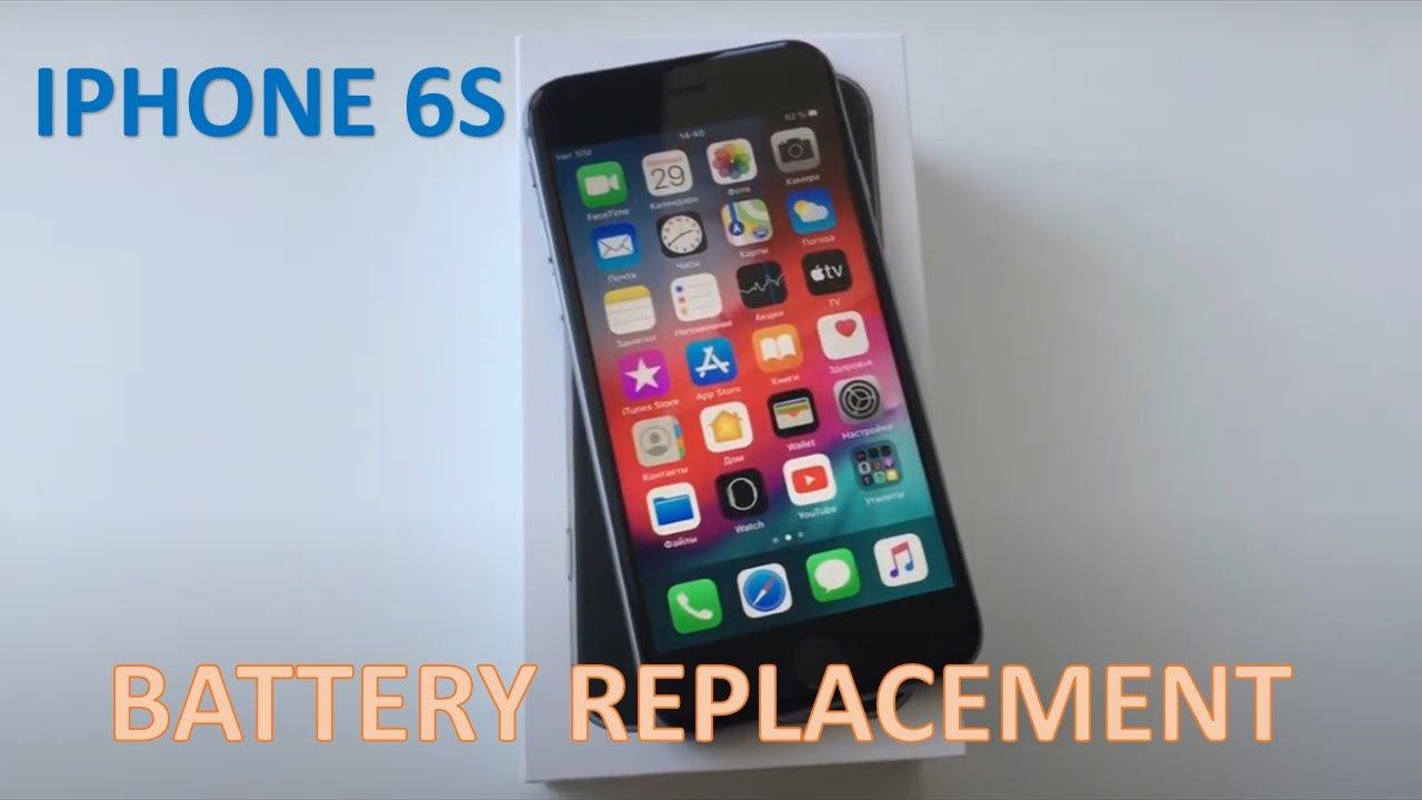 IPHONE 6S BATTERY REPLACEMENT AND CLEANING OF THE CONTACTS
