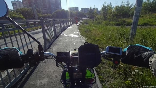 Поездка из Екатеринбурга в Далматово на электро велосипеде Minako V.8 PRO часть 4