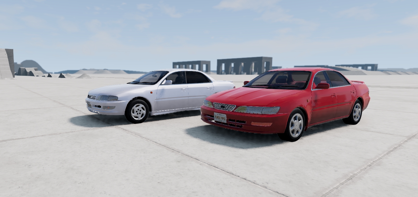 Toyota carina? Лучший мод на BeamNG drive