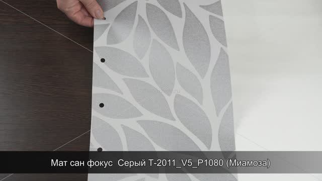 Мат сан фокус  Серый T-2011_V5_P1080 (Миамоза)