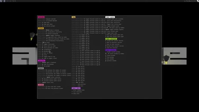 Part 7a- awesome window manager - See what's floating？ on Debian Stable