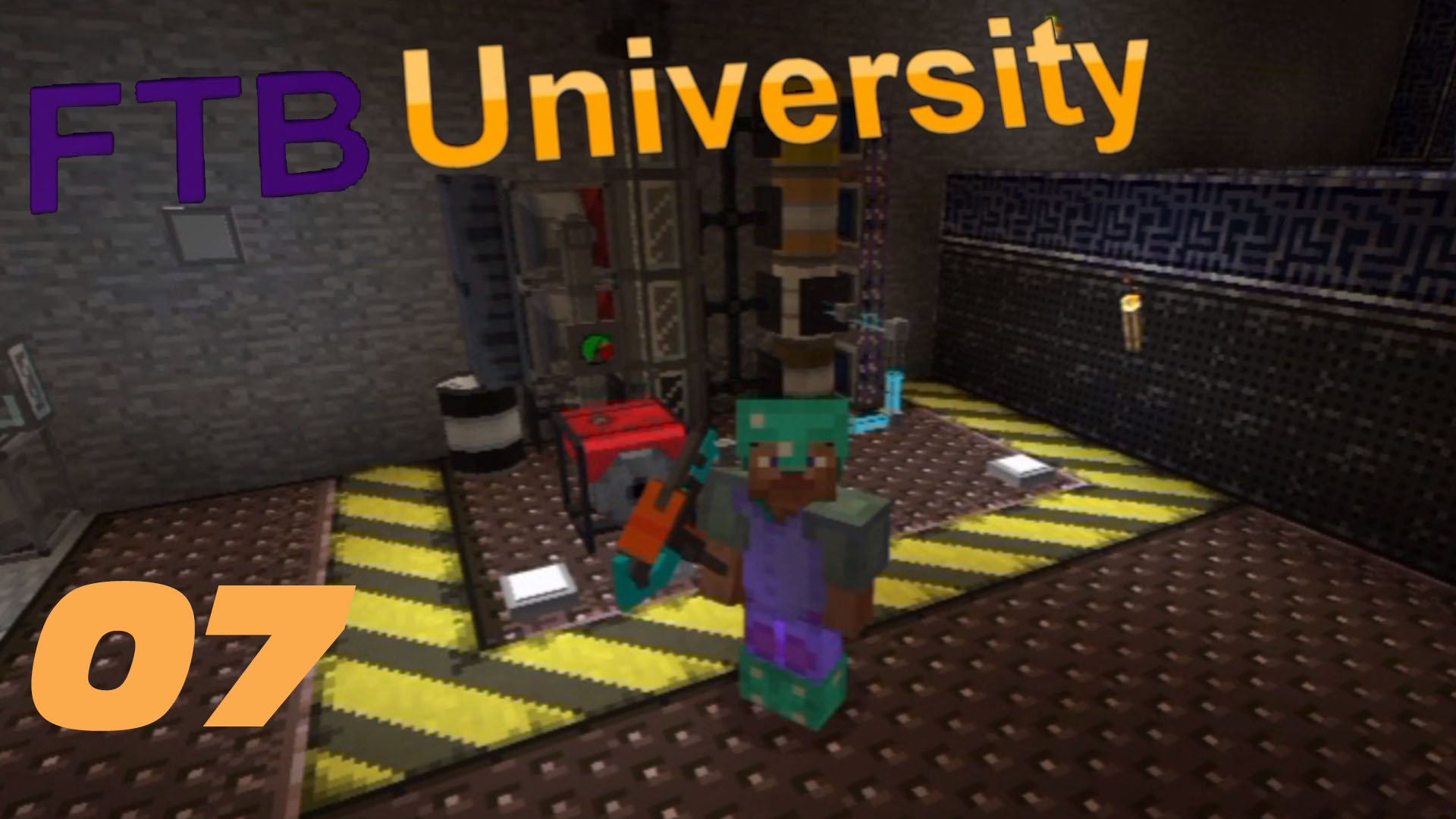 FTB University Lp Ep #7 Утроение руды и Refinery из Pneumatic craft