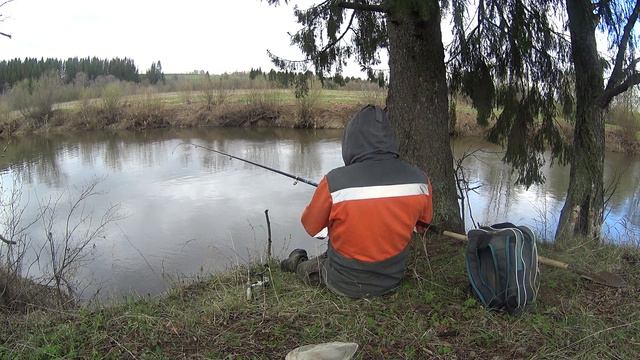 На рыбалке