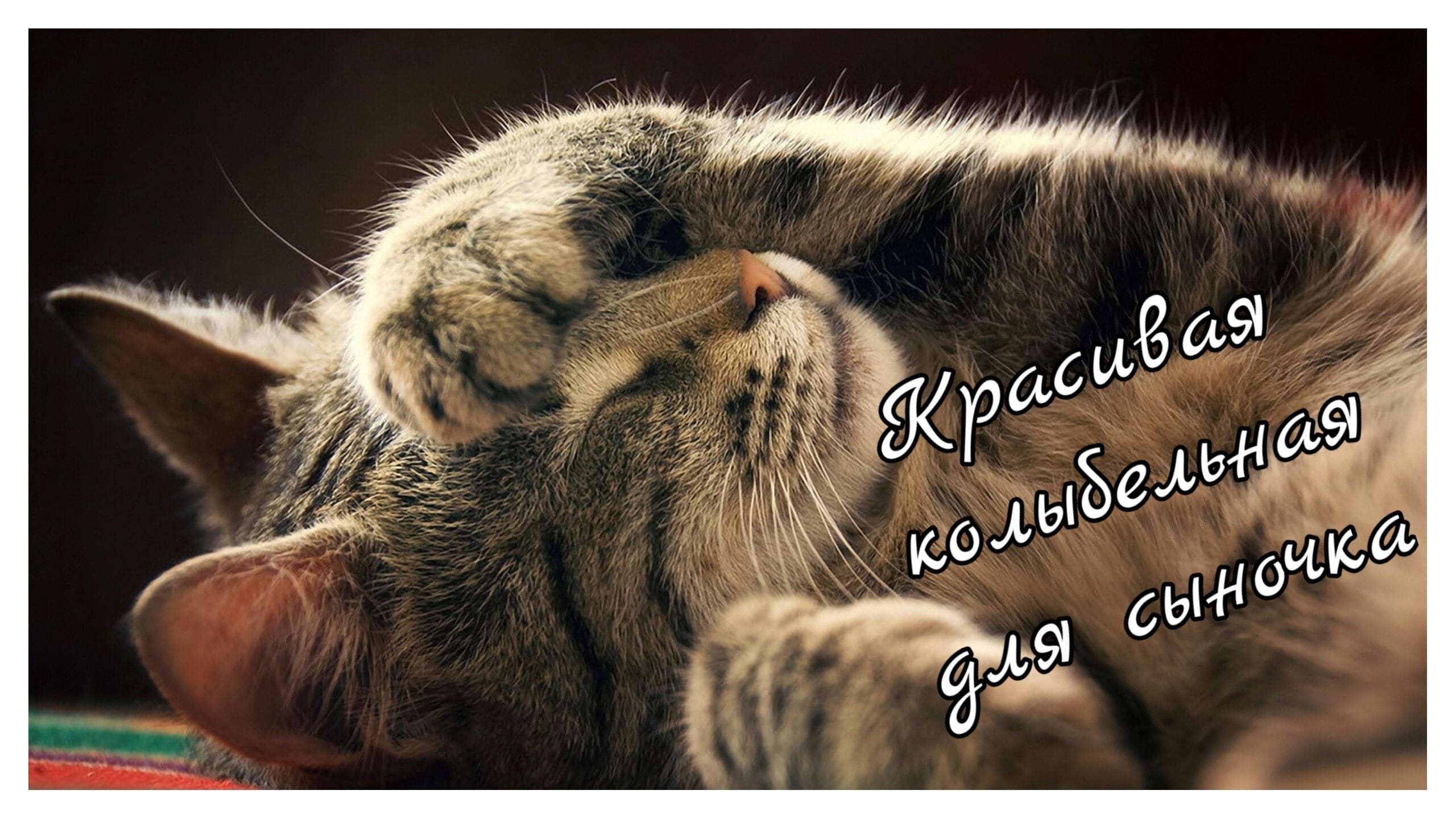 50.Красивая колыбельная для сыночка✨Елена Светлова✨малыш быстро уснет#1