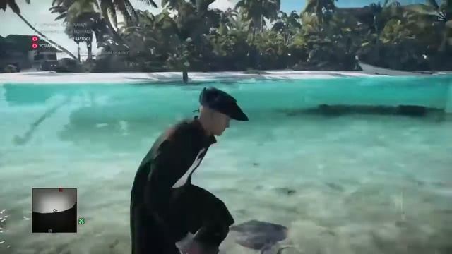 HITMAN 2 Curated contracts. The dread pirate's curse. Бесшумный убийца. Только костюм
